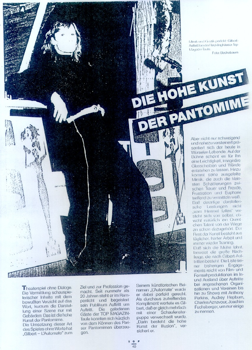 Gilbert Show´s Illusion