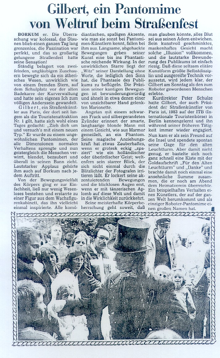 Gilbert Show´s Illusion